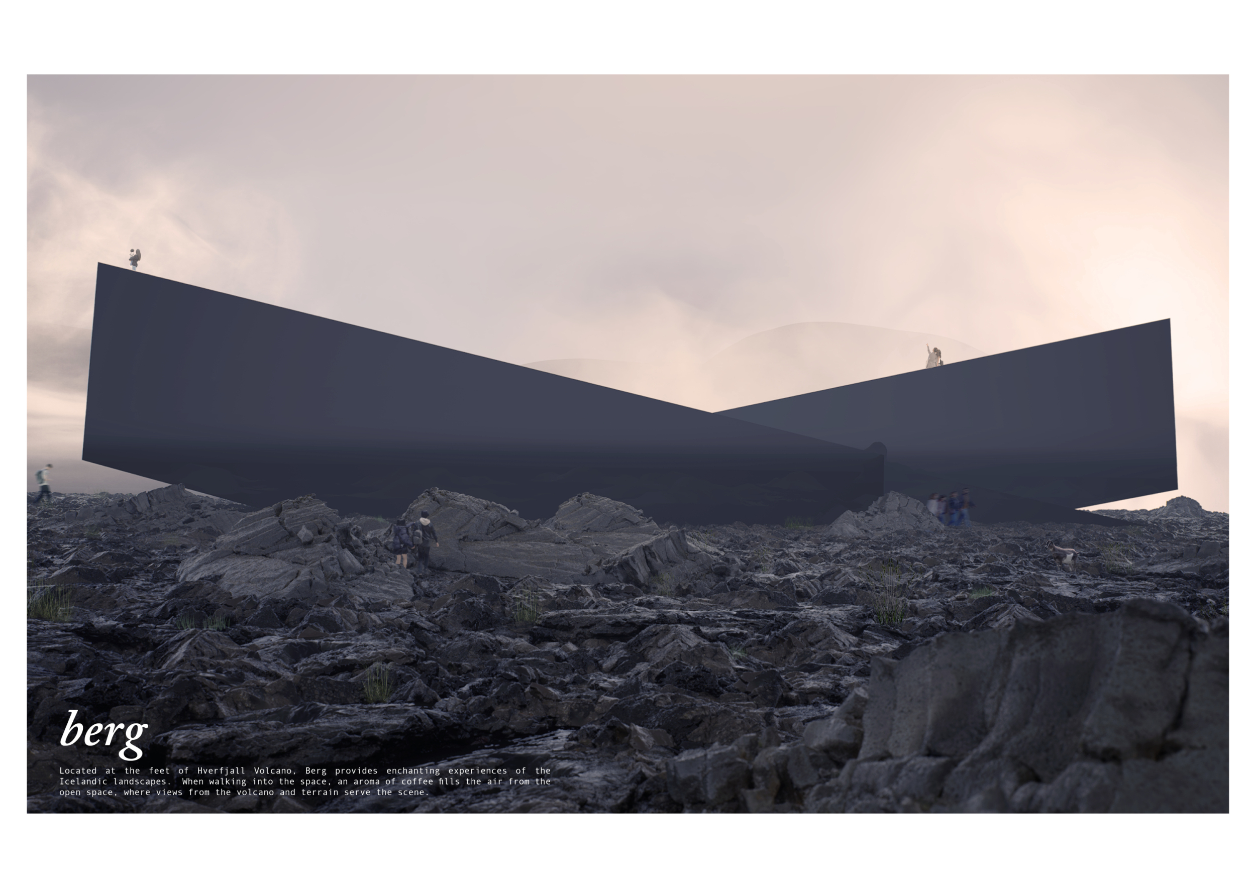 Architecture project // Chromium Reflections and Icelandic Rocks ...