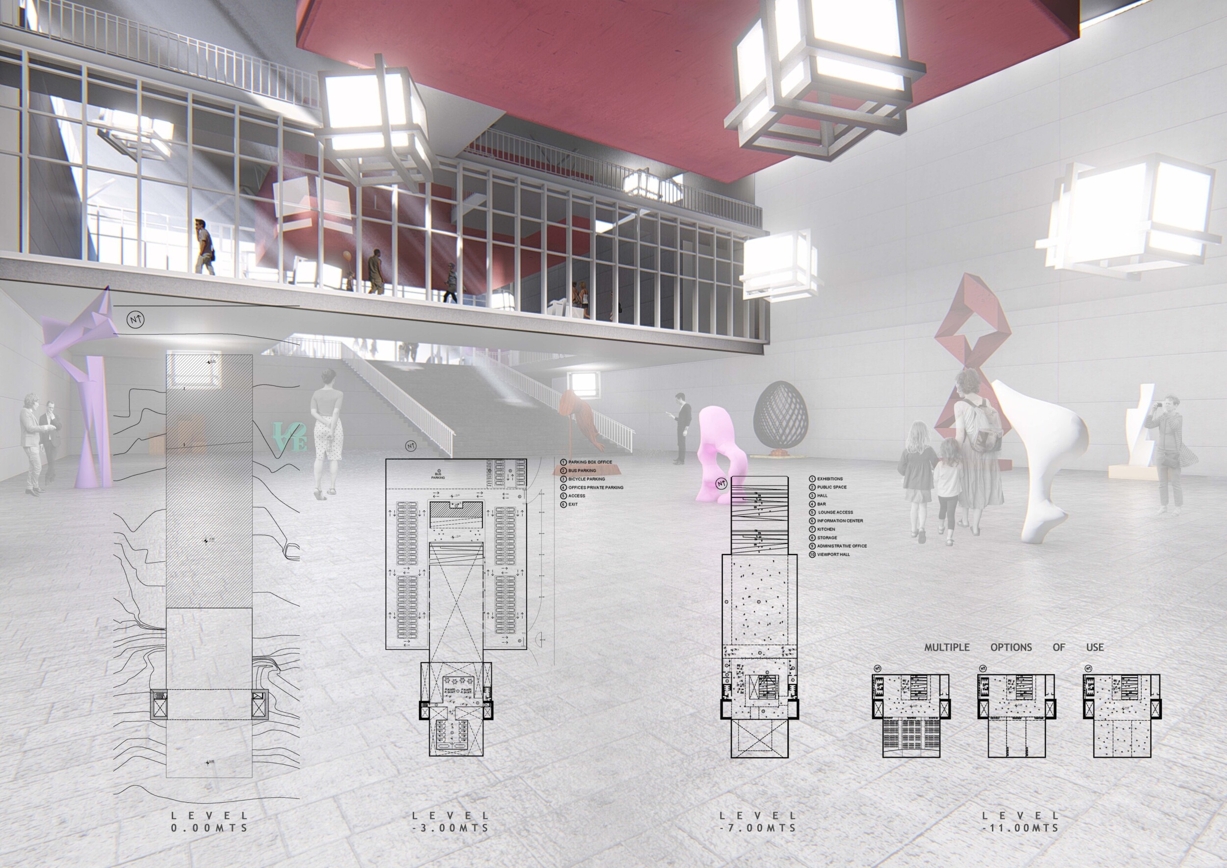 Architecture project // Elevated Viewpoints Framing Hverfjall and ...